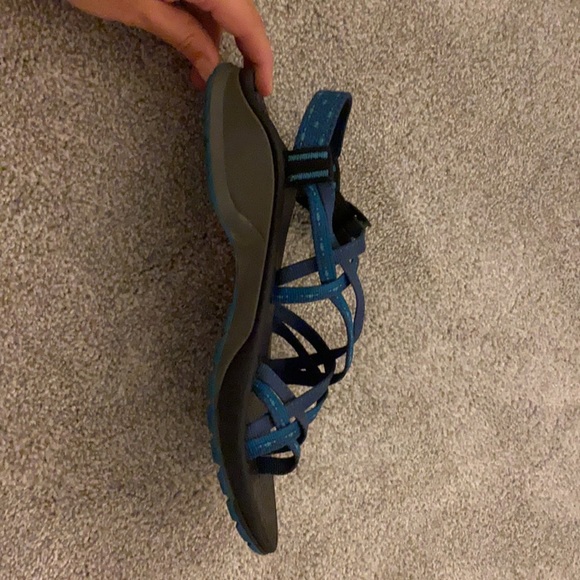 Chaco | Shoes | Chacos Sandals Double Strapped With Toe Loop | Poshmark